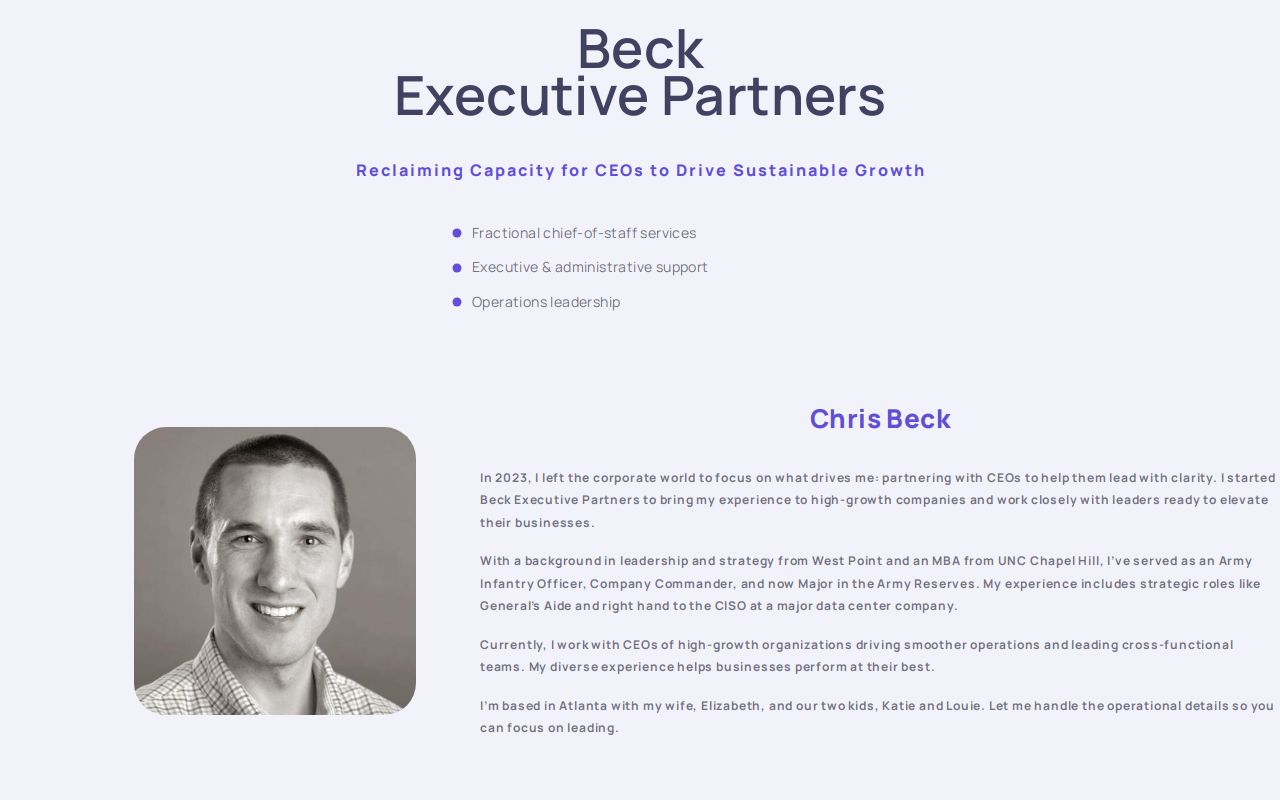 Beck Executive Partners